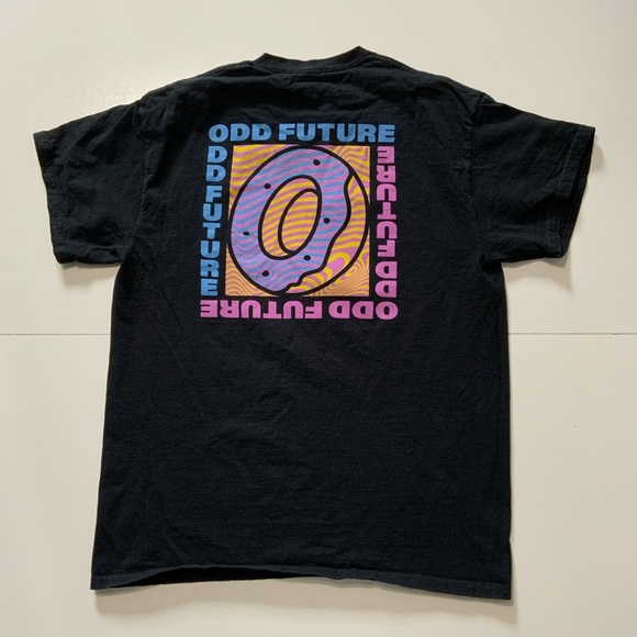 Shirts | Ofwgkta Odd Future Of Donut Tyler The Creator Black Ss Crew ...